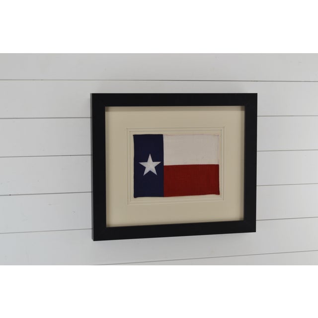 Vintage Texas State Flag Circa 1936 Framed | Chairish