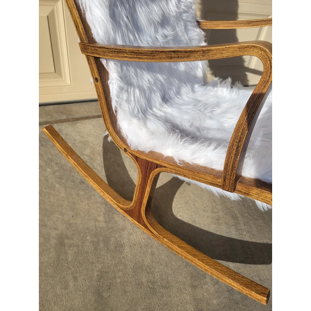 Japanese Mid-Century Modern Rocking Chair by Mitsumasa Sugasawa for ...