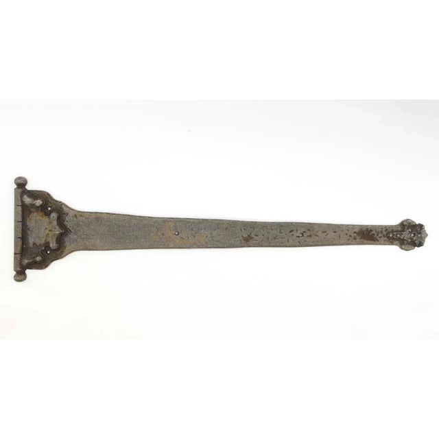 Pair of Vintage 24.75 In. Arts & Crafts Hammered Bronze Welch Door ...