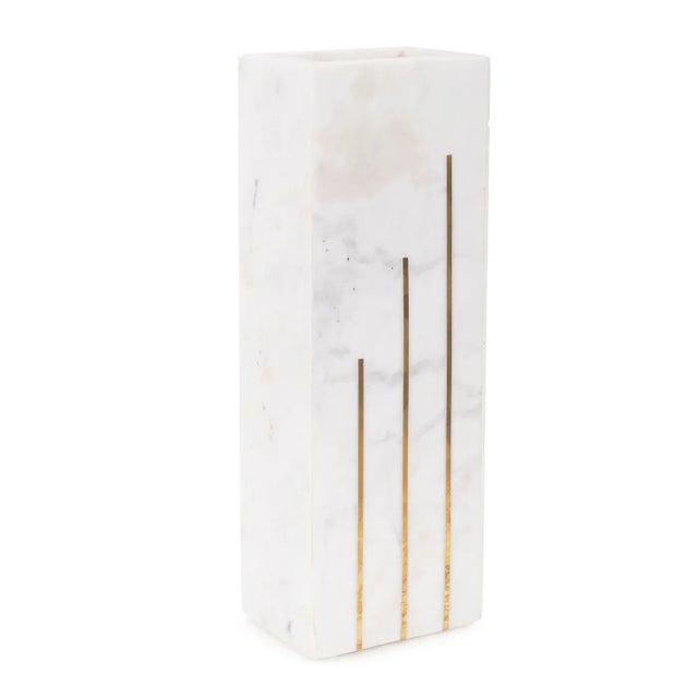 Brunner Large Marble Vase | Chairish