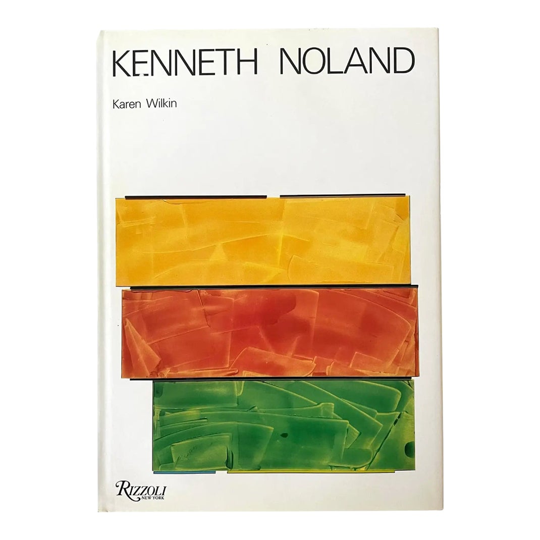Vintage Rizzoli Kenneth Noland Art Book by Karen Wilkin | Chairish