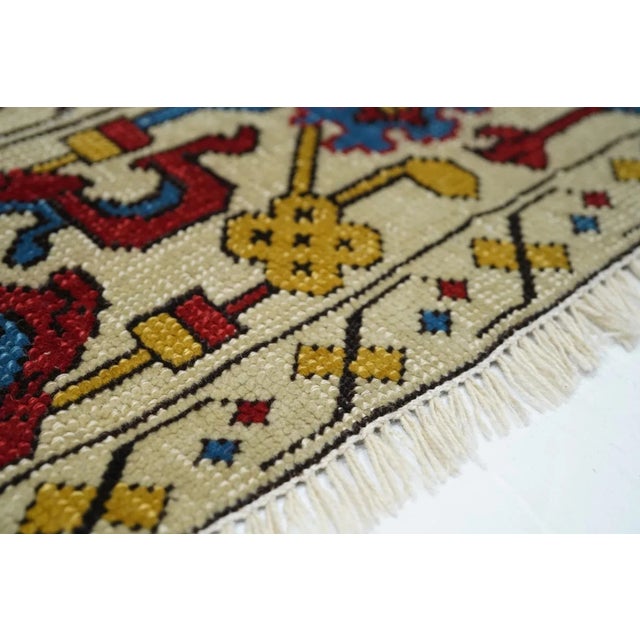 Antique Tuduk Rug 4'1'' x 6'2'' | Chairish