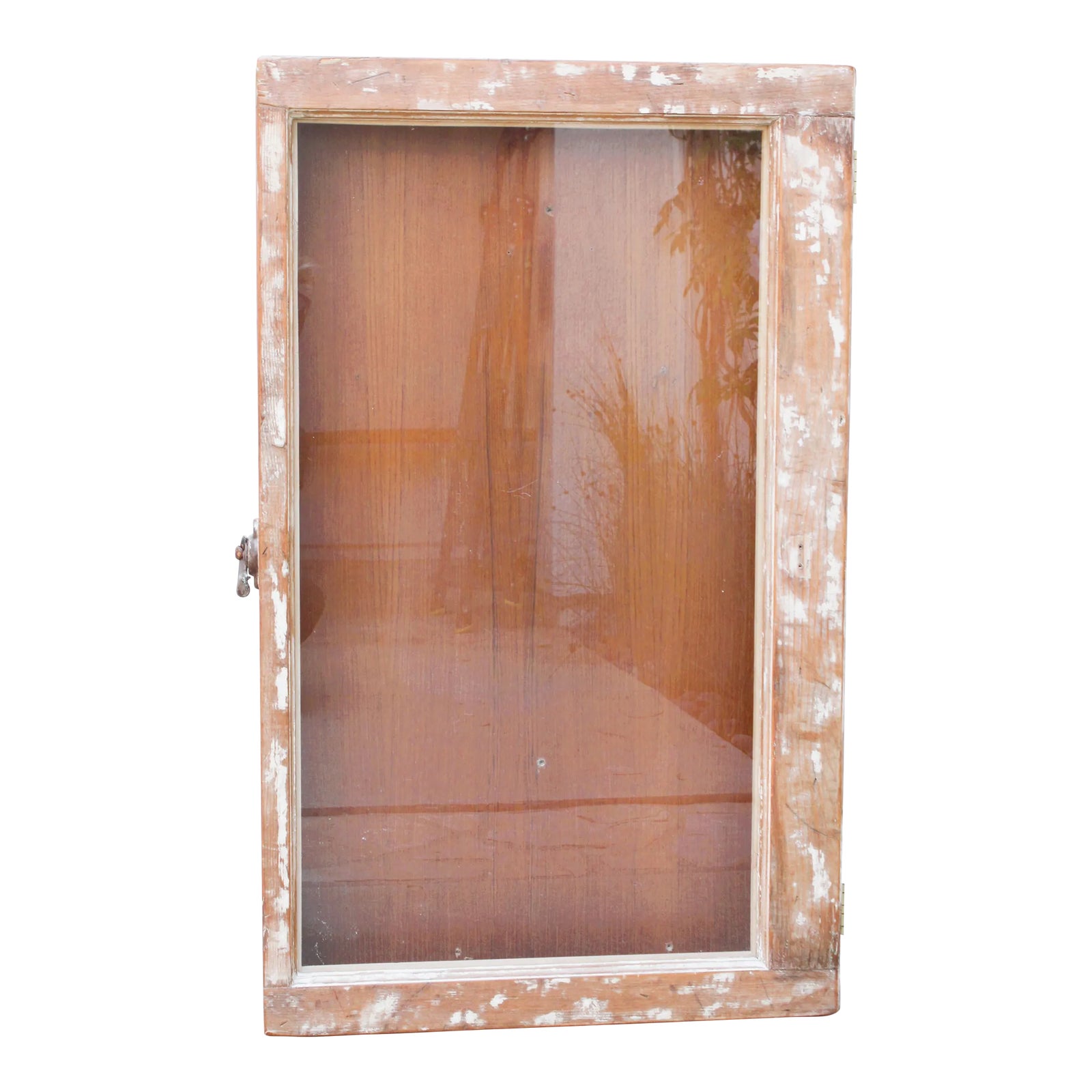 Rustic Farmhouse Shadow Box Memorabilia Display Case | Chairish