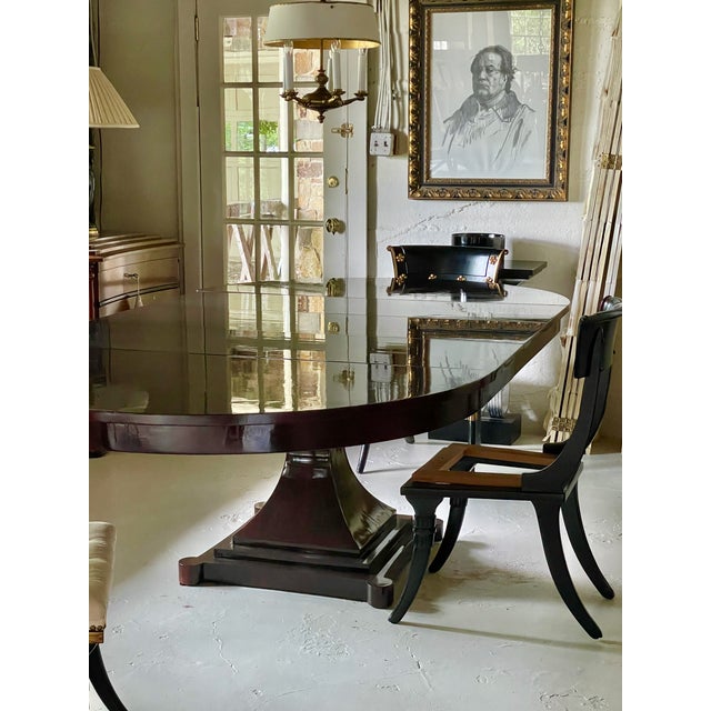 Helios Extension Table in Figured Matched Rosewood | Chairish