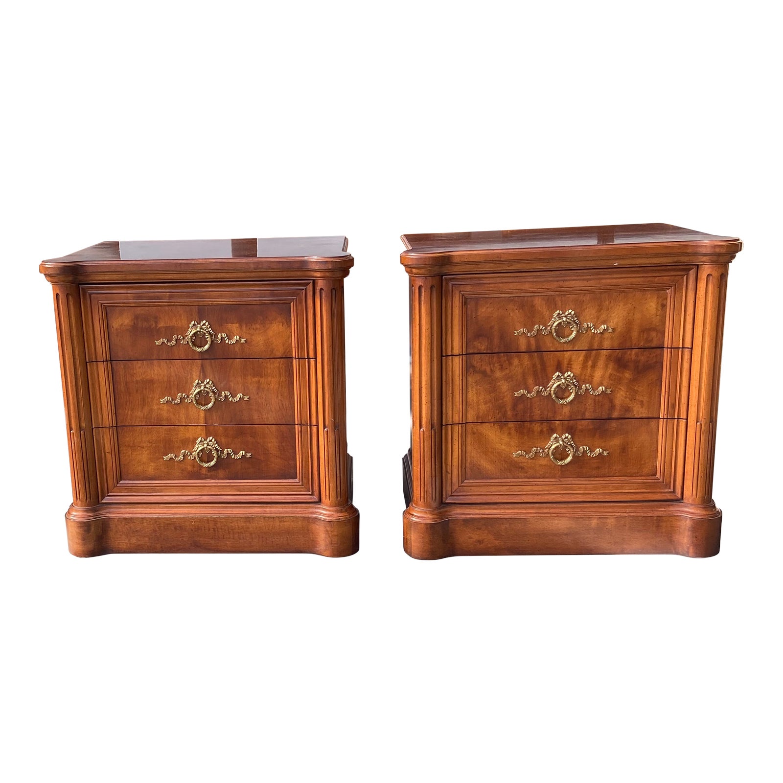 1960s Henredon Night Tables - Set of 2 | Chairish