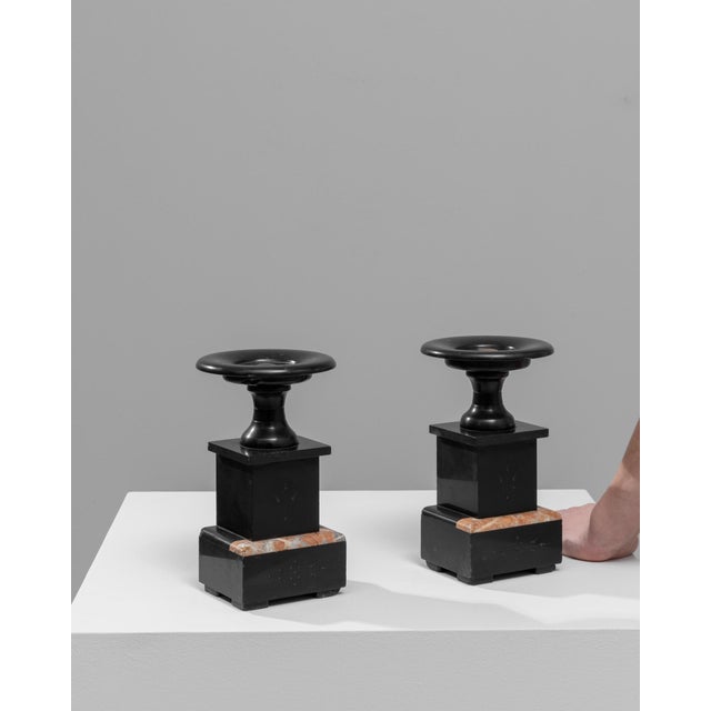 19th Century French Metal Cassolettes, a Pair | Chairish