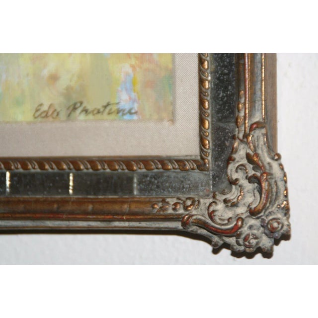 Circa 1920s Impressionist Painting by Listed Artist Edo Pratini - Woman and Child | Chairish