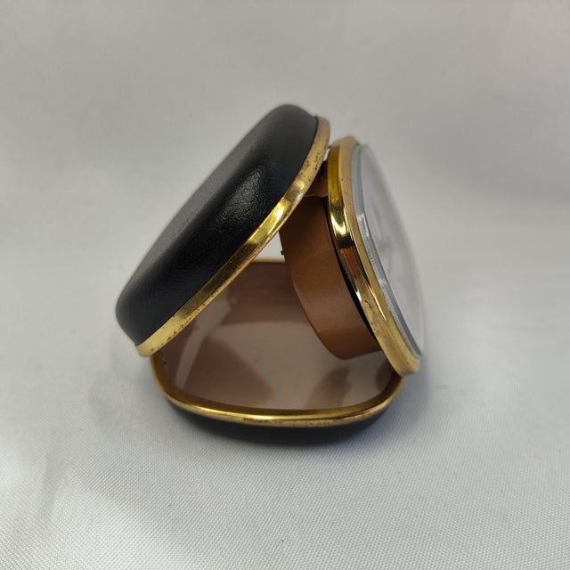 1960’s Japan Folding Travel Alarm Clock “Sextant” | Chairish