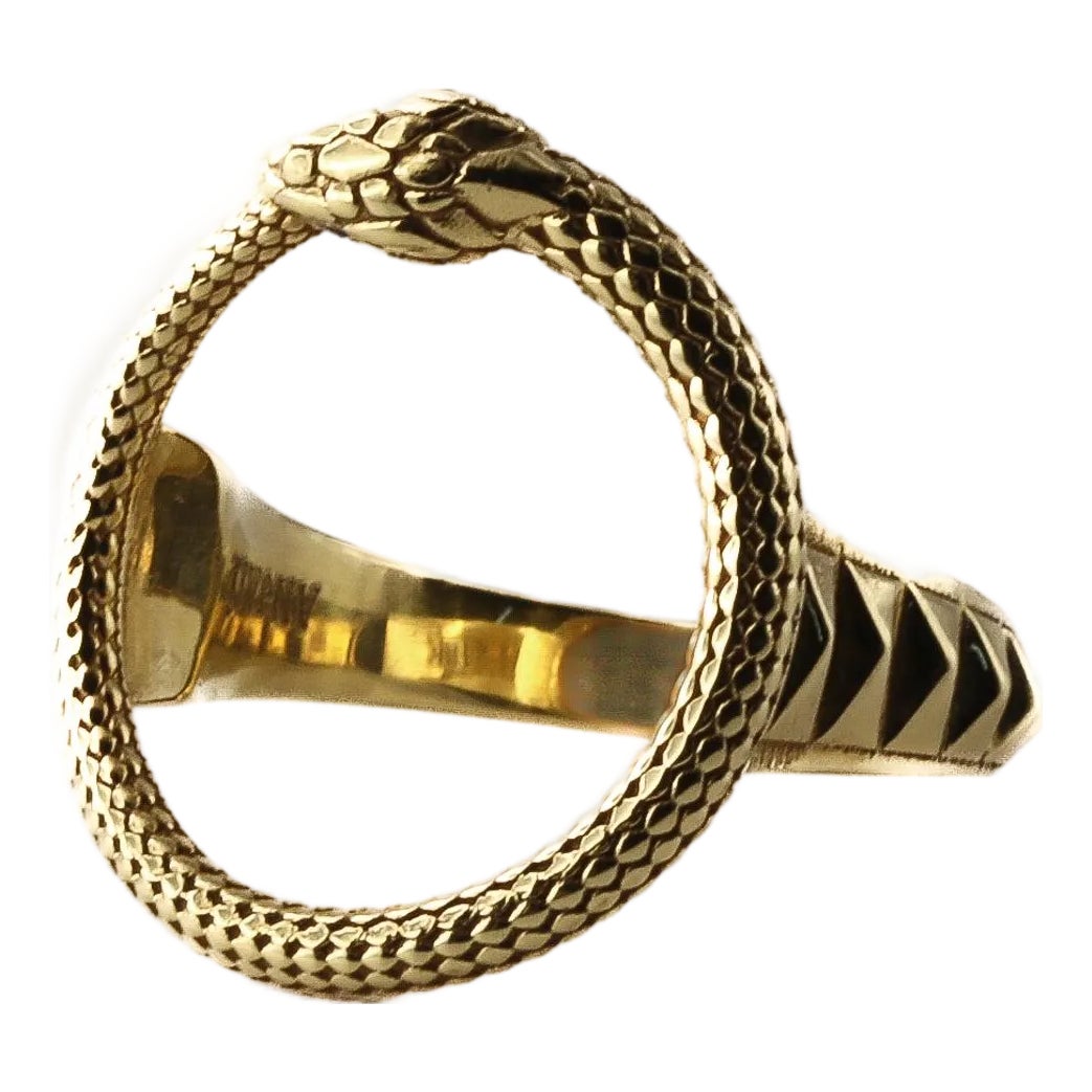 Ouroboros Ring by Anjalé Size 9 | Chairish
