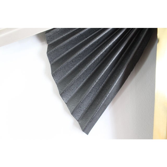 Vintage 1990 Tri-Color Pinwheel Wall Art by Curtis Jere | Chairish