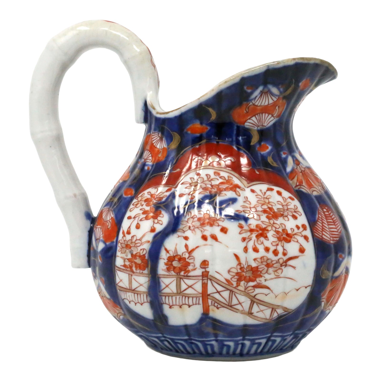 Antique Japanese Imari Water Pitcher | Chairish