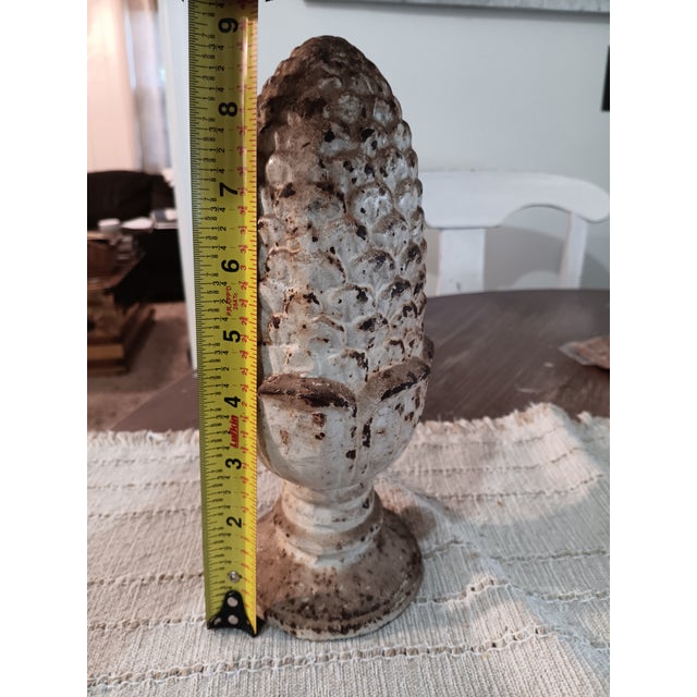 Antique Patinated Cast Iron Pine Cone Finial – Architectural Salvage ...