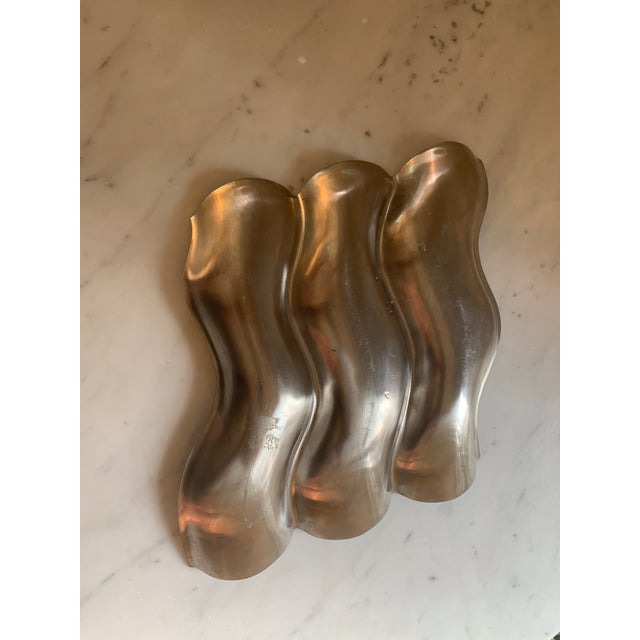 1970s Sergio Asti for Icm Italy Silver Boca Fruit Bowl | Chairish