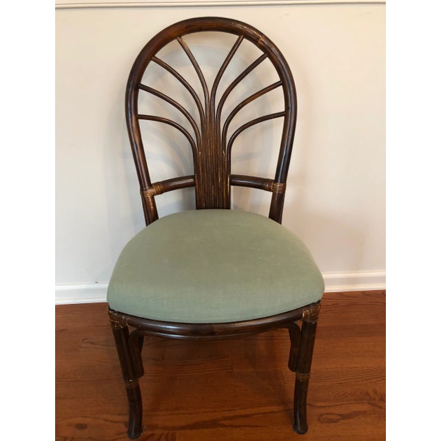 1970s Kings Rattan Chairs - Set of 6 | Chairish