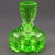 Green Art Deco Glass Flacon, 1930s | Chairish