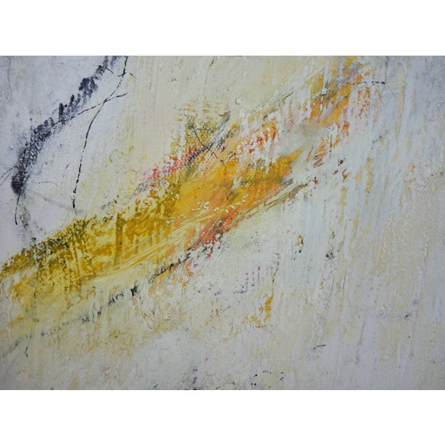 2022 "Shoreline" Contemporary Red, Yellow, and Blue Abstract ...