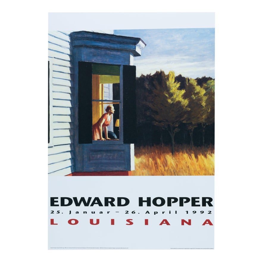 Edward Hopper Cape Cod Morning Poster | Chairish