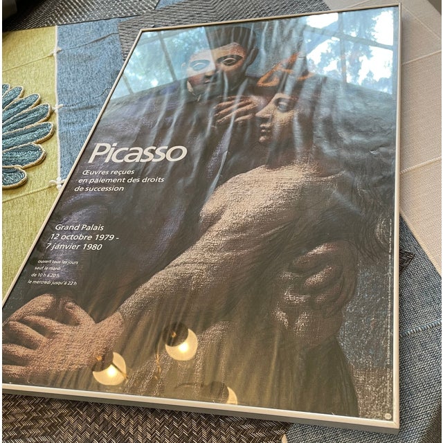 Picasso Exhibit Poster From Grand Palais in Paris, 1979, Framed in ...