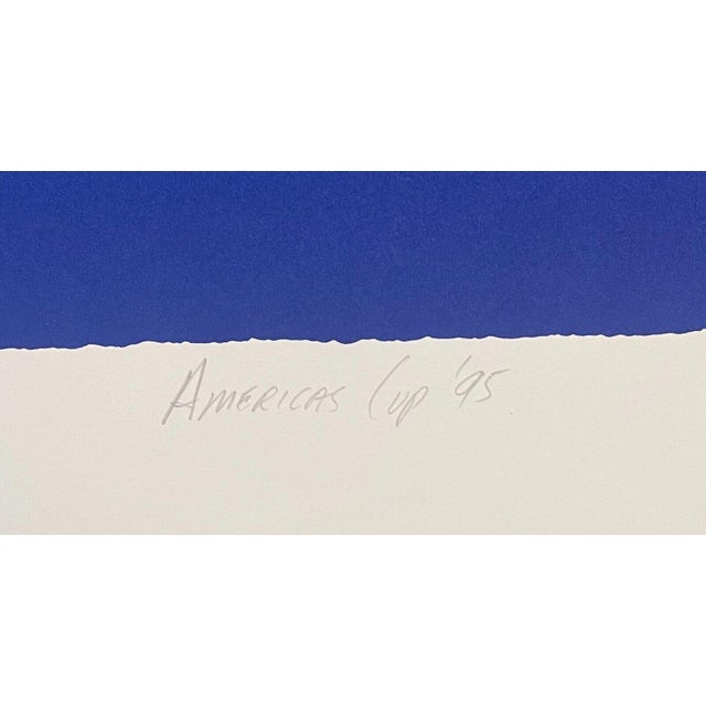 Original Dennis Conner 'america's Cup '95' Yachts Sailing Signed L/e ...