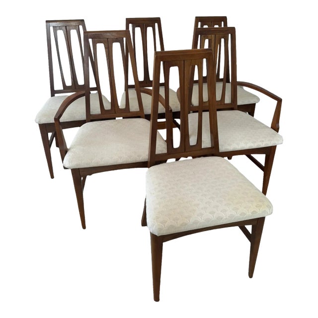 1960s Young Manufacturing Mid Century Dining Chairs Set of 6 Chairish