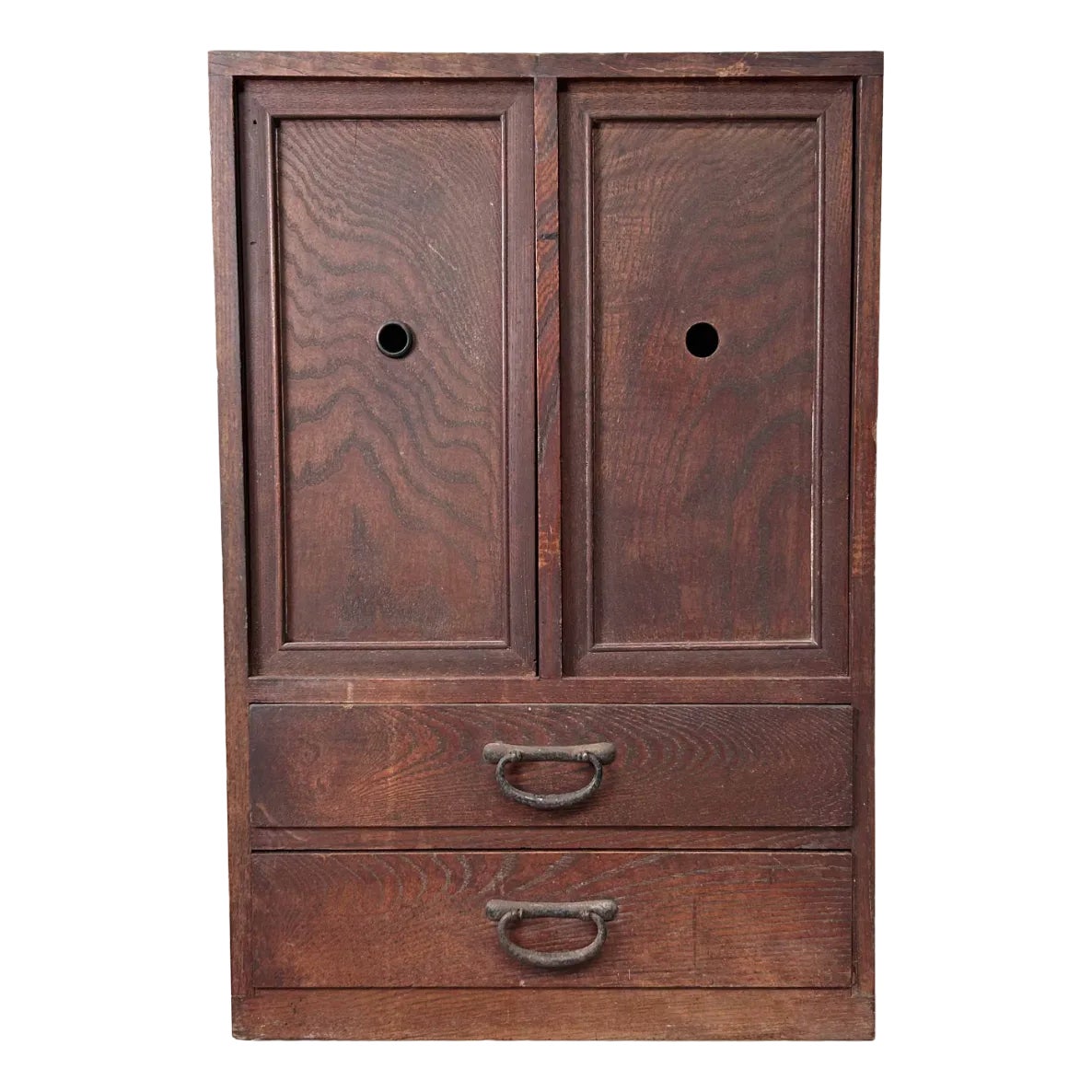 Traditional Japanese Storage Cabinet, 1930s | Chairish