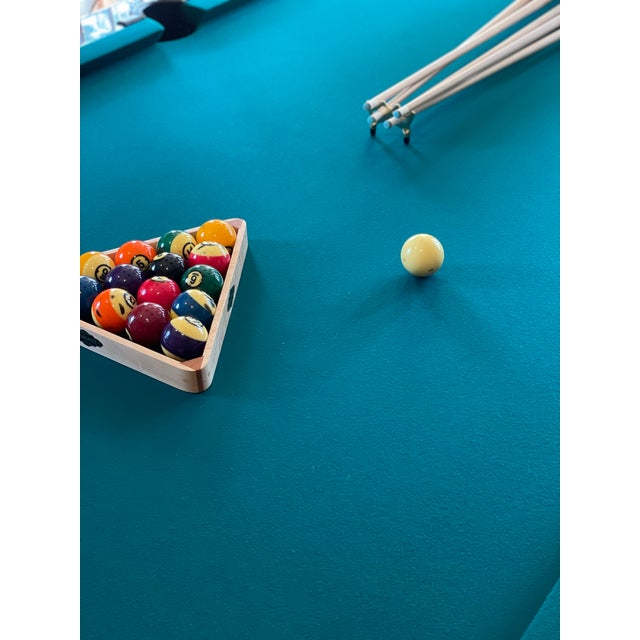 Blatt Billiards Custom Made Pool Table | Chairish
