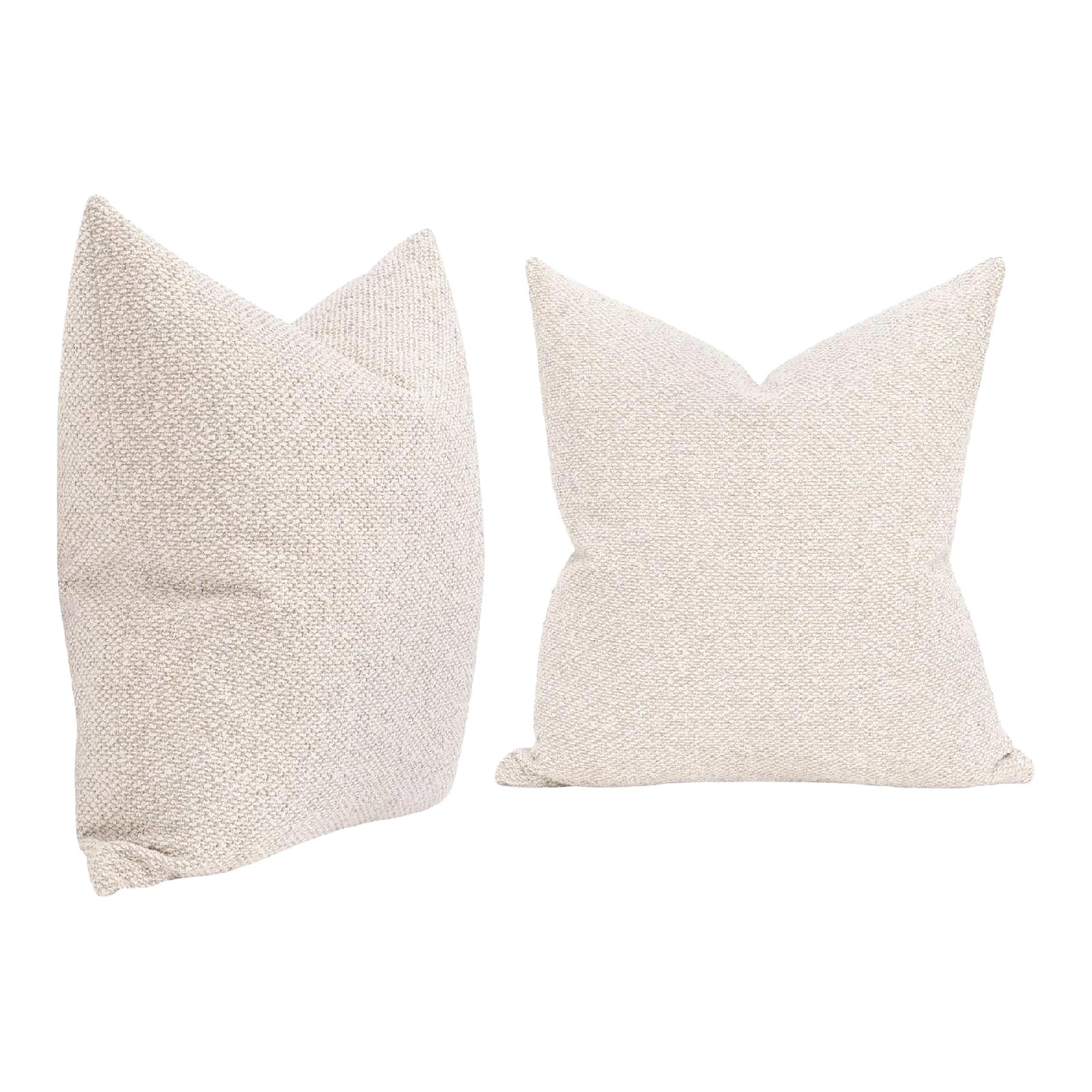 The Basic Performance Fabric Essential Pillows- Set of 2 | Chairish