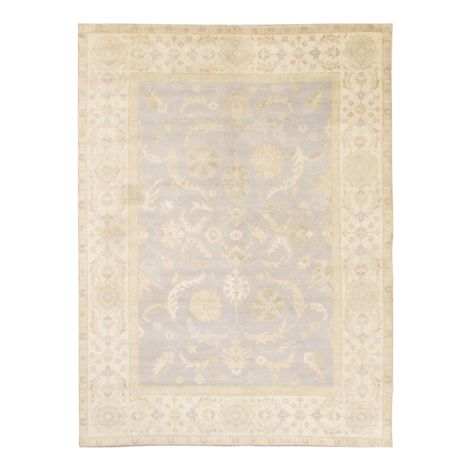 Pasargad NY Oushak Design Hand-Knotted Rug - 9' x 12' | Chairish