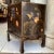 Antique Chinese Chinoiserie Floral Painted Chest on Stand | Chairish