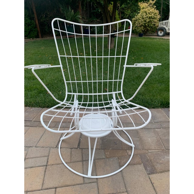 Mid Century Modern Homecrest Style Swivel Rocker Chairs - Set of 4 ...
