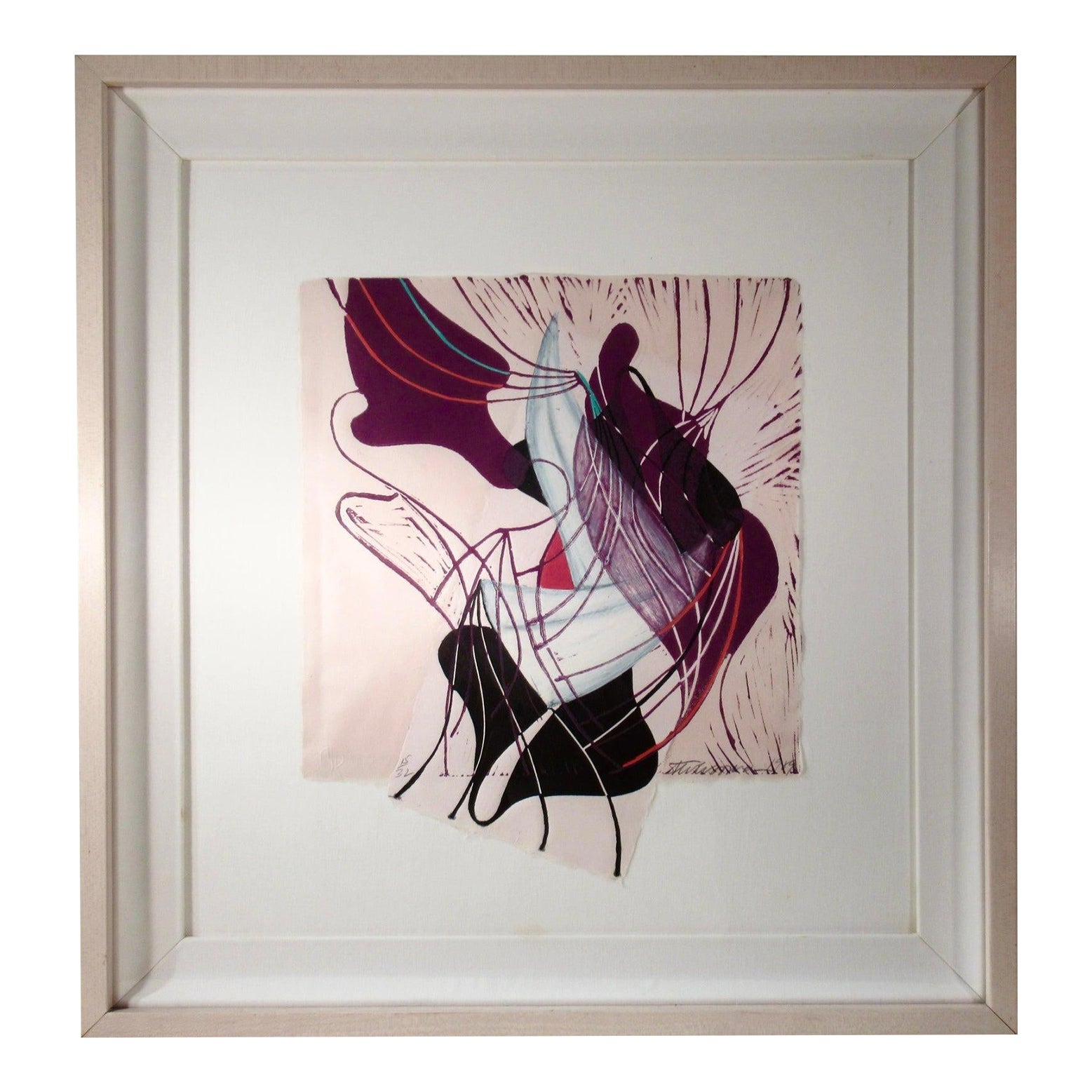 Steven Sorman Those From Away, Plate Ii 1989 Reproduction Print | Chairish