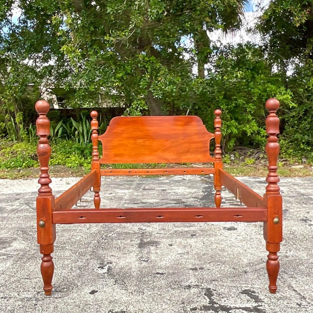 Antique cannonball bed store