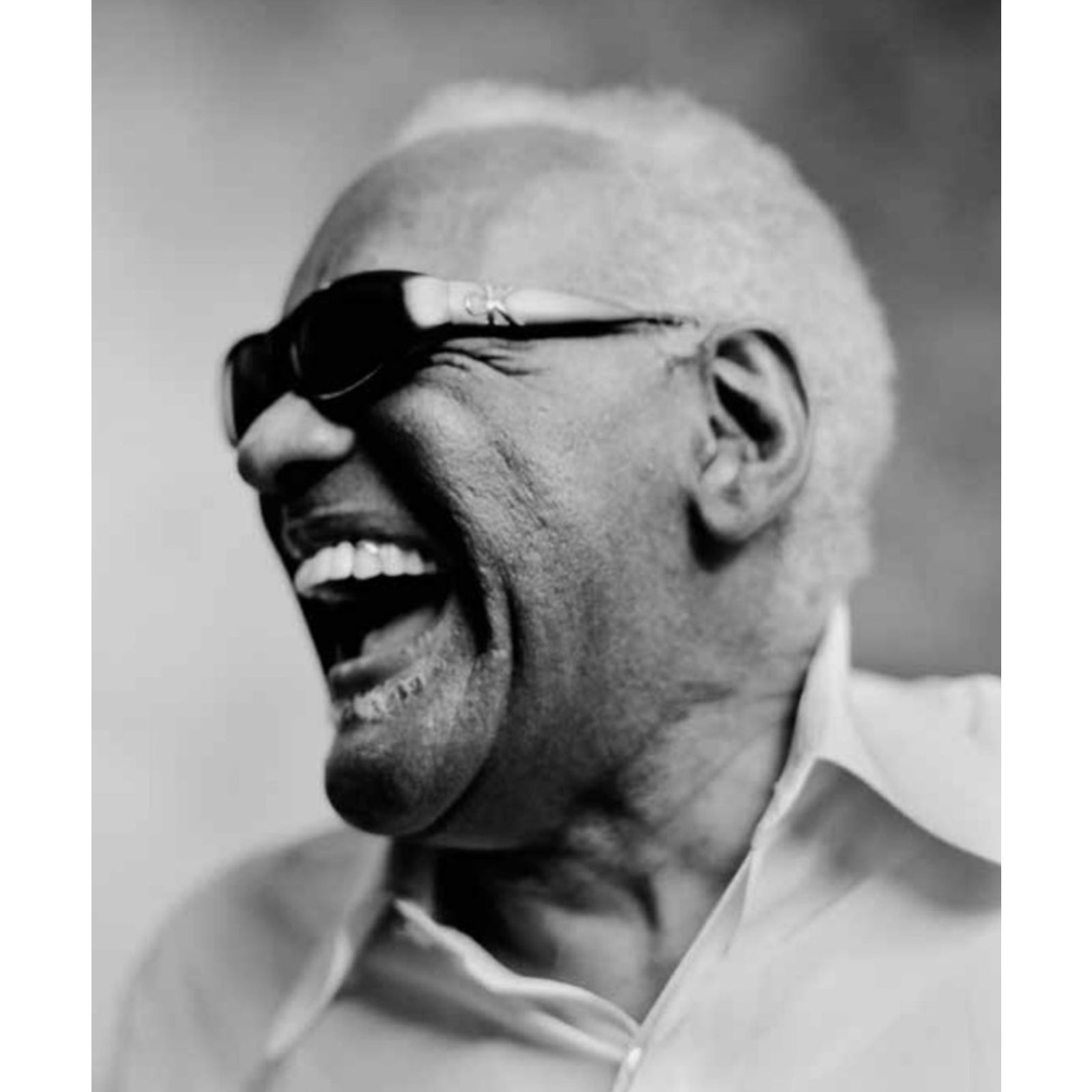 "Ray Charles" Black and White Fine Fine Art Print by Jimmy Katz | Chairish