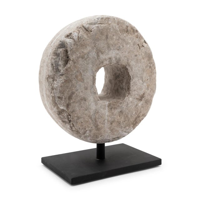 Chinese Prosperity Stone Disc, circa 1900 | Chairish