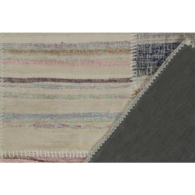 Rug & Kilim’s Patchwork Kilim Extra-Long Runner in Polychromatic ...