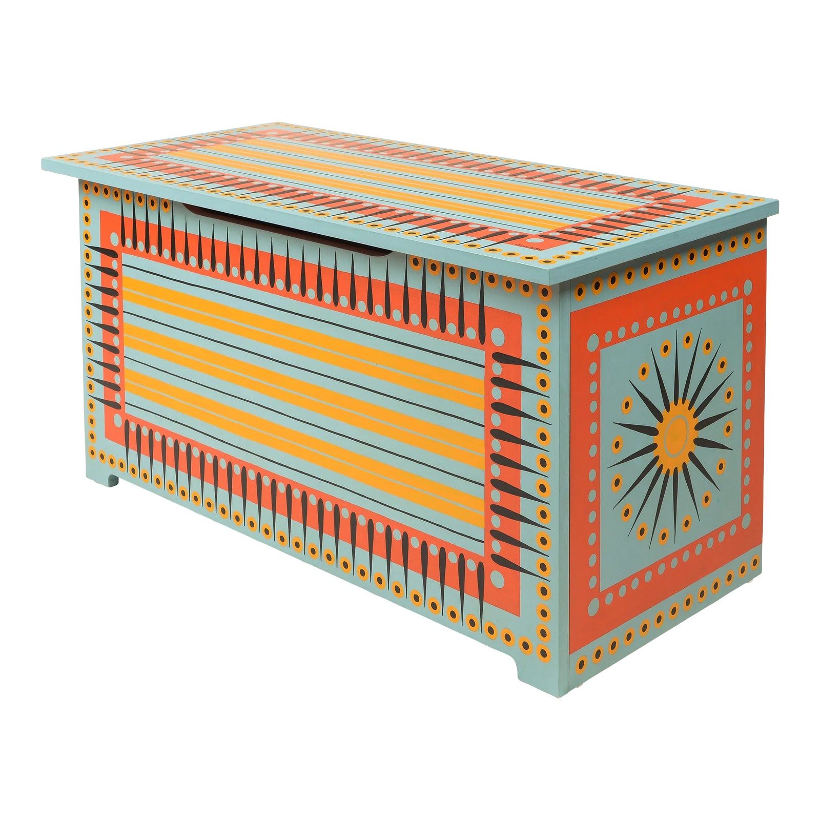 Cressida Bell - 'Tapestry' Blanket Chest | Chairish