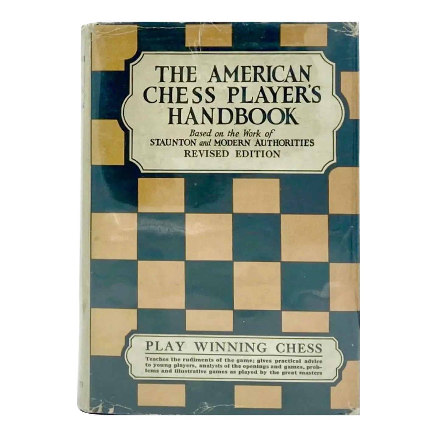 The American Chess Player's Handbook Hardcover Book 1928 | Chairish