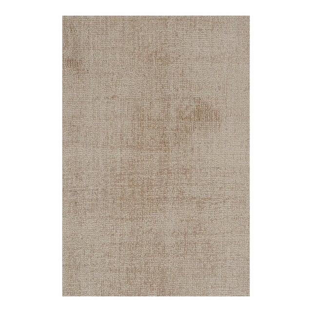 Rug & Kilim’s Modern Rug in Solid Beige | Chairish