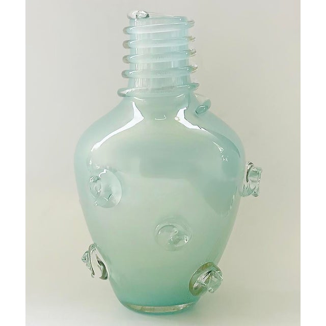 Cristais Di Murano 24k Gold Infused Translucent Glass Vase With ...