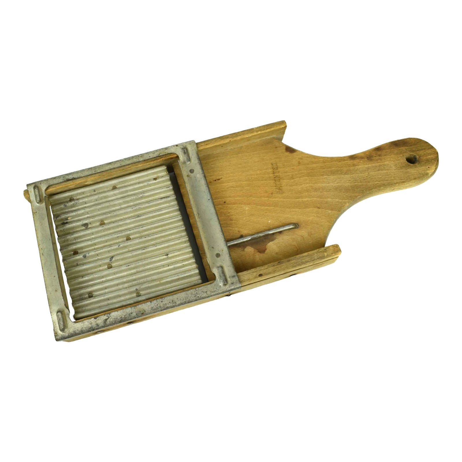 Early 20th Century Farmhouse Primitive Style Wood and Metal Mandolin ...