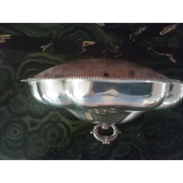 Pair of Vintage 1950s Silverplate Wall Planters | Chairish