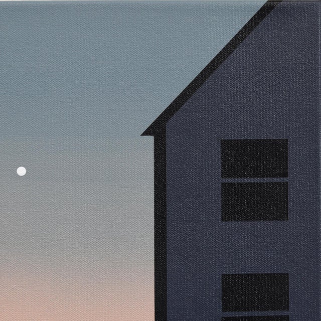 Lines of Light #6 (Vesper) - Moody Cool Tone Surrealist Landscape ...