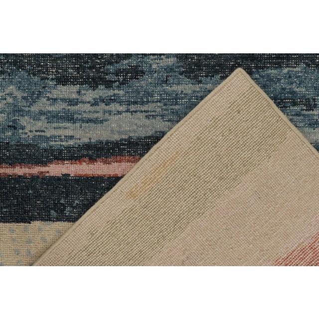 Rug & Kilim’s Distressed Style Abstract Rug in Polychromatic Pattern ...