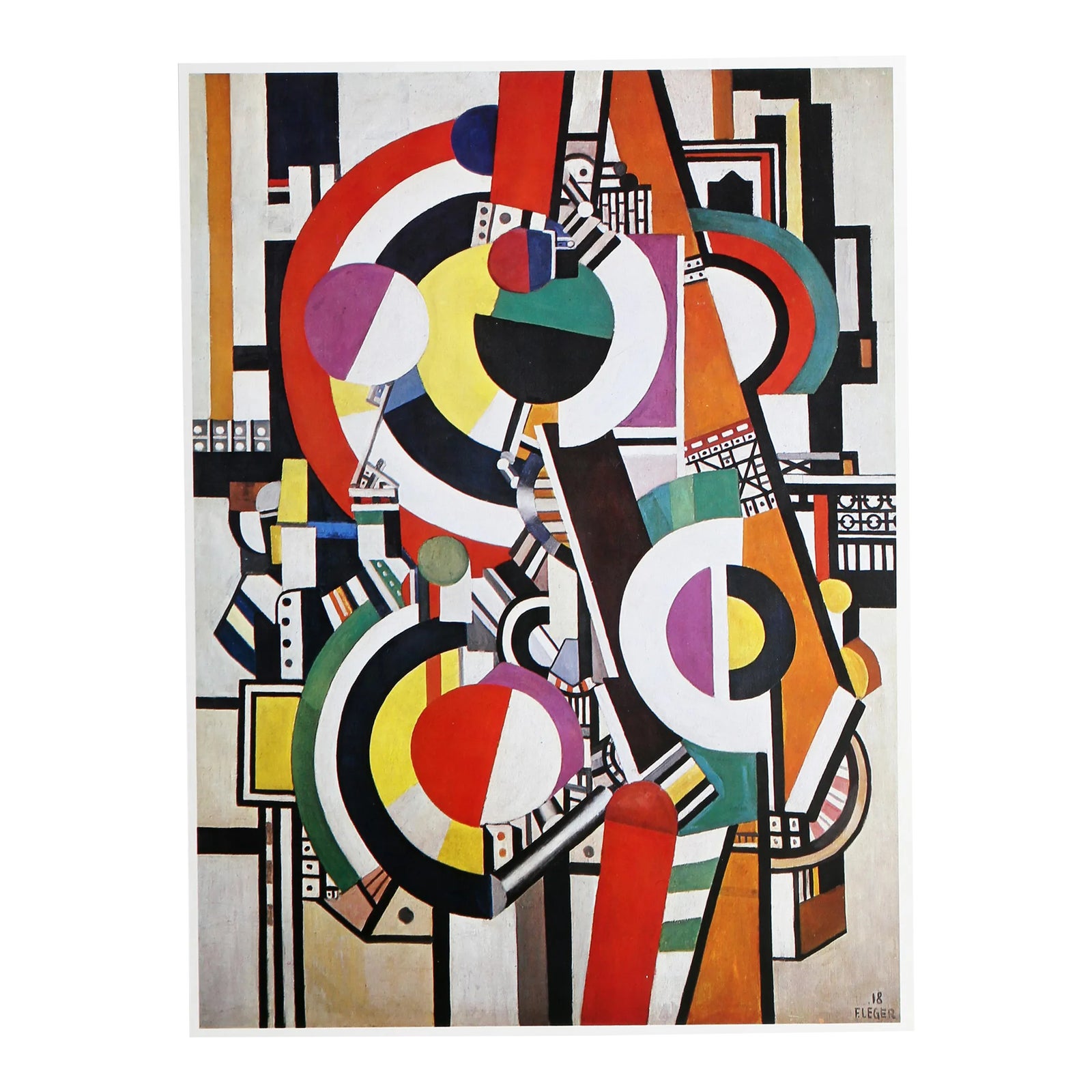 Modern Art and the Metropolis, Fernand Leger Poster | Chairish