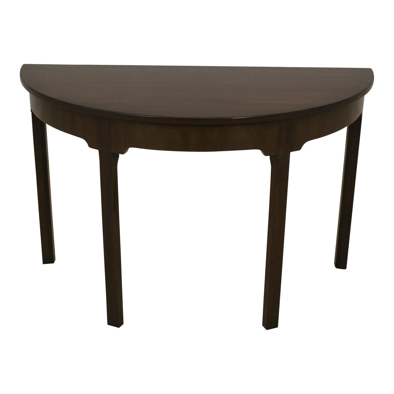 Kittinger Chippendale Style Colonial Williamsburg Console Table | Chairish