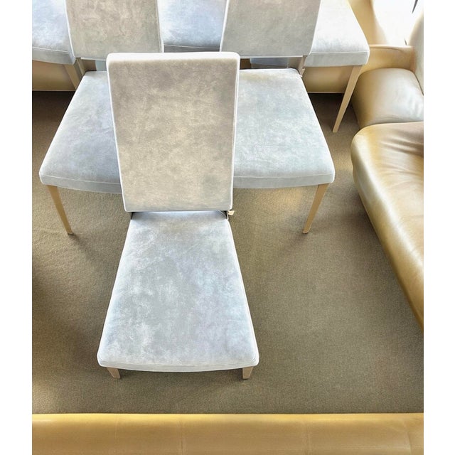 Contemporary Elite Modern Vivian Shambray Dining Side Chairs- Set of 6 ...