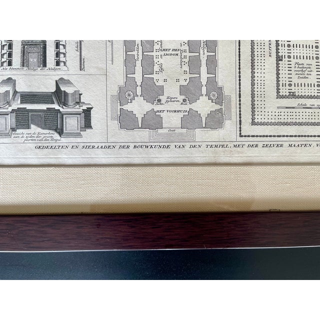 18th C. Augustin Calmet (1672-1757) Architectural Rendering, Solomon's ...