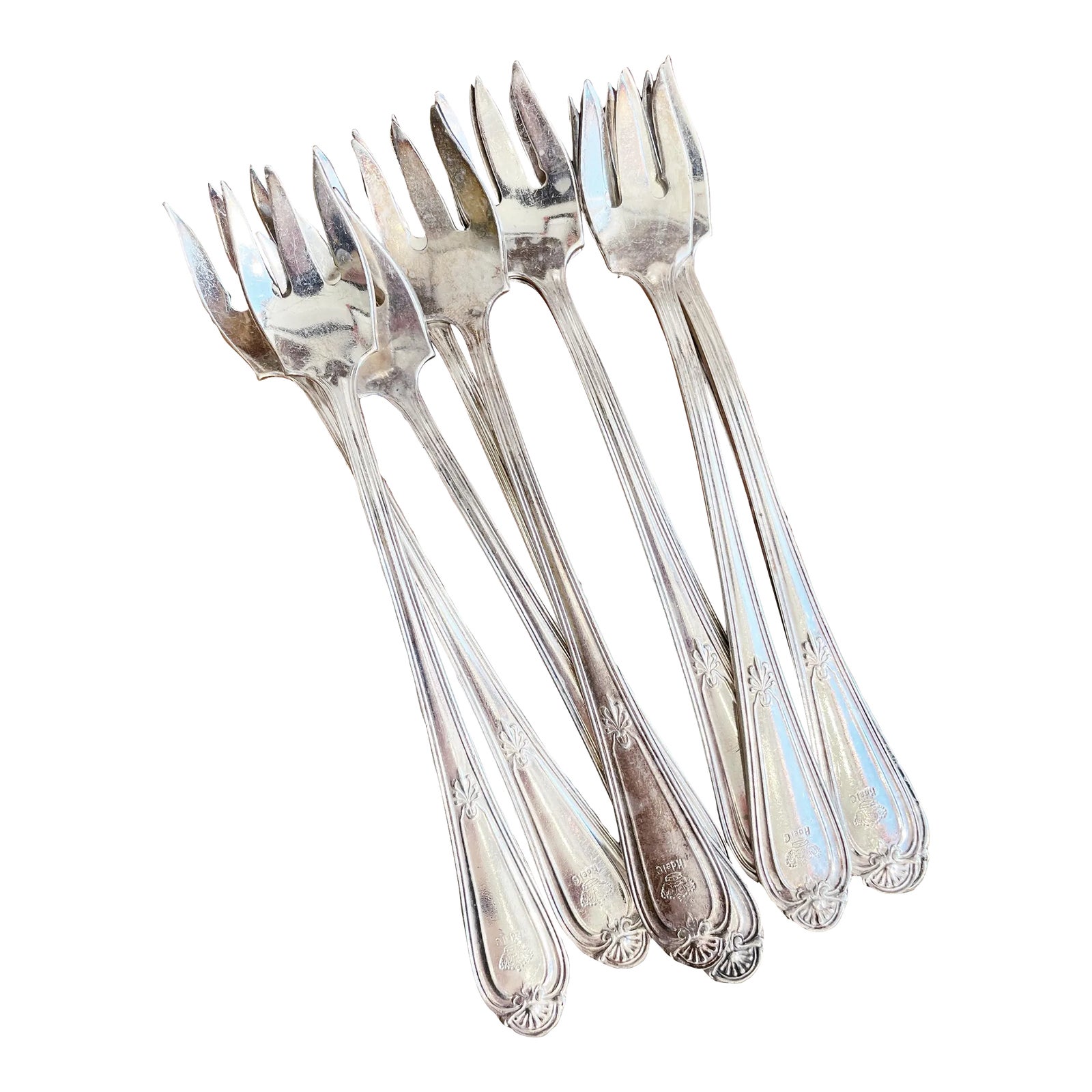 Antique Silver Plated Cocktail Forks From the Hotel Del Coronado in ...