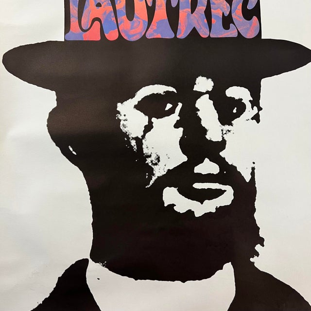 Peter Max “Toulouse Lautrec” Collage Lithograph | Chairish