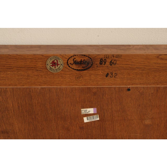 Stickley Mission Collection Oak Wall Mirror | Chairish